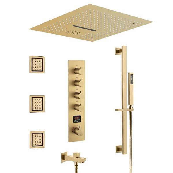 Cascada Amalfi 16” LED Shower System · Horizon Direct Depot